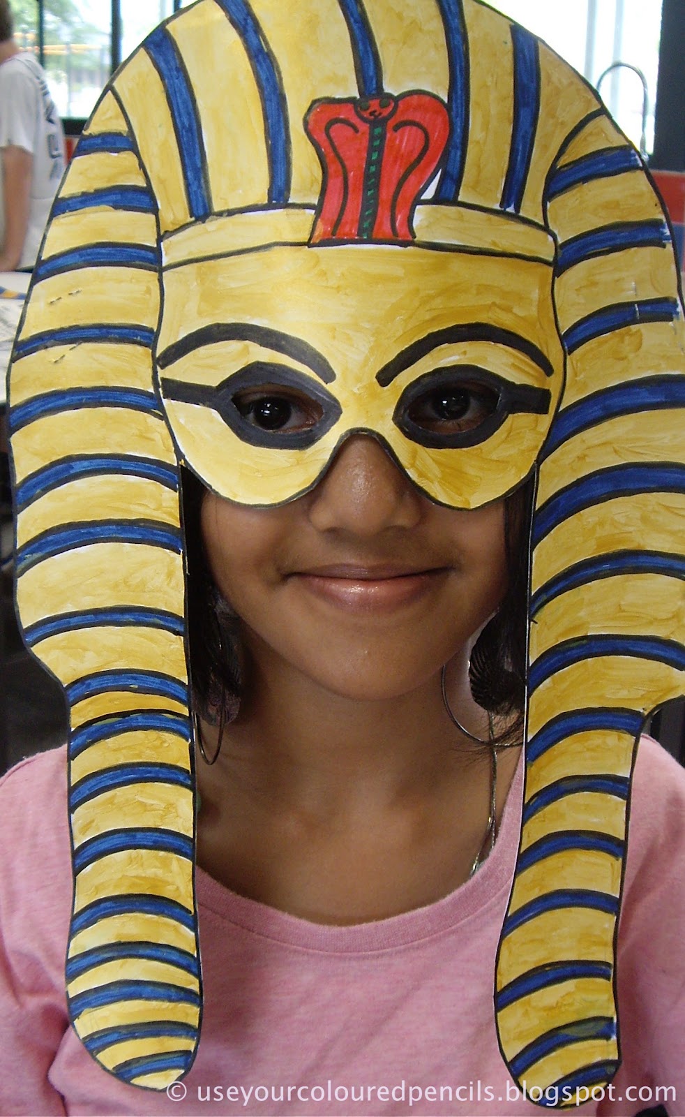 King Tut Mask Craft