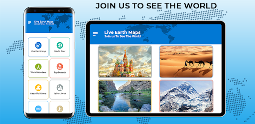 Live Earth Map 2020 -Satellite & Street View Map Android App