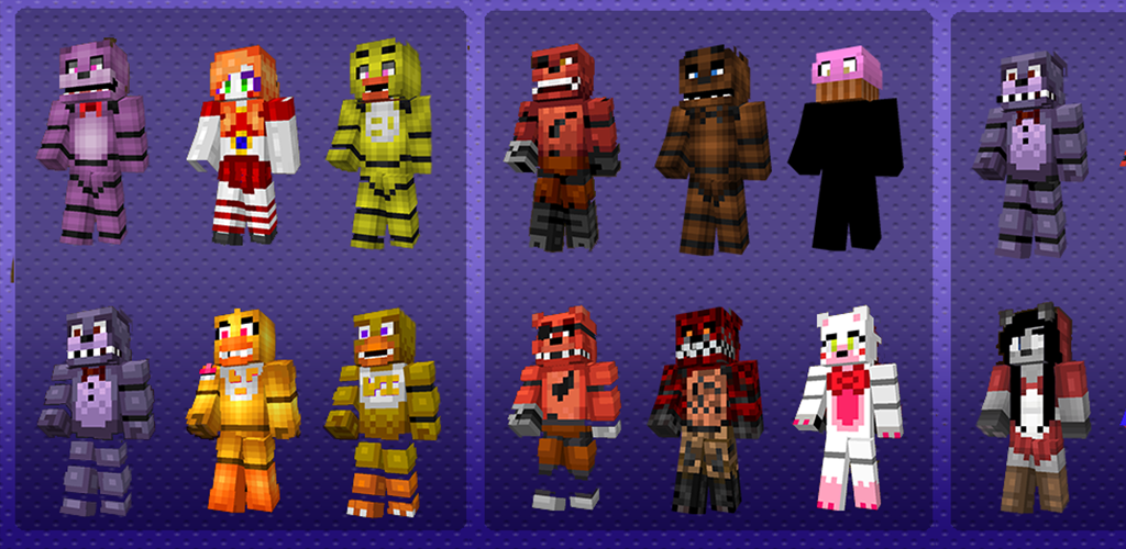 Animatronics skins - Latest version 1.04_nr2b for Android App Entertainment