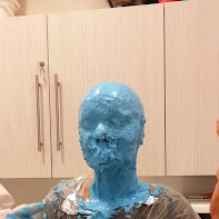 hollie burton SFX makeup : Life Casting my Model