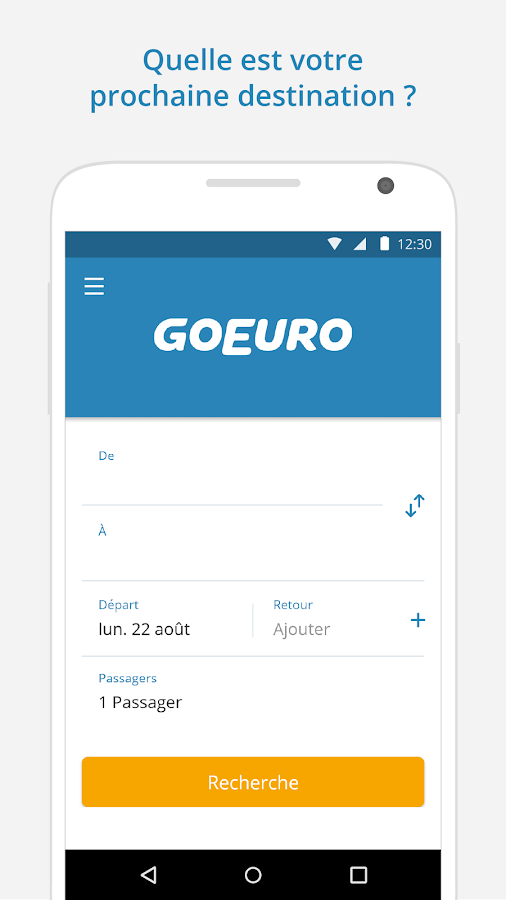 GoEuro : vols, trains et bus – Applications Android sur Google Play
