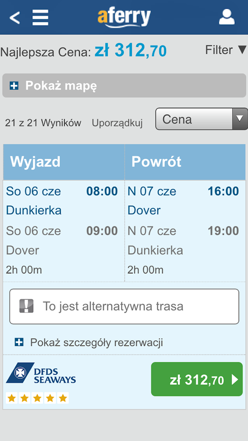 aFerry - Wszystkie promy – Aplikacje na Androida w Google Play