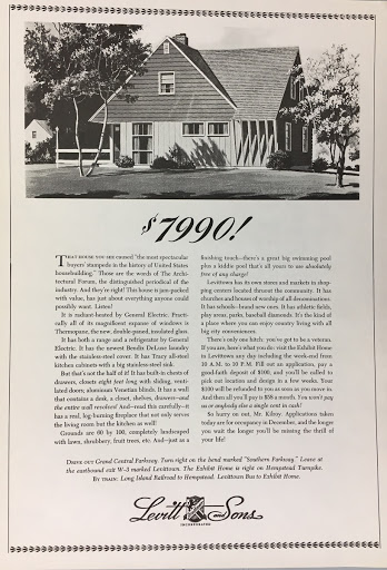 Advertisement for Levittown ranch house - Levitt & Sons — Google Arts ...