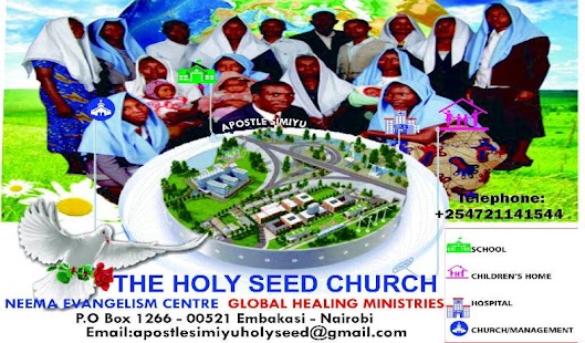You can download app – THE HOLY SEED CHURCH