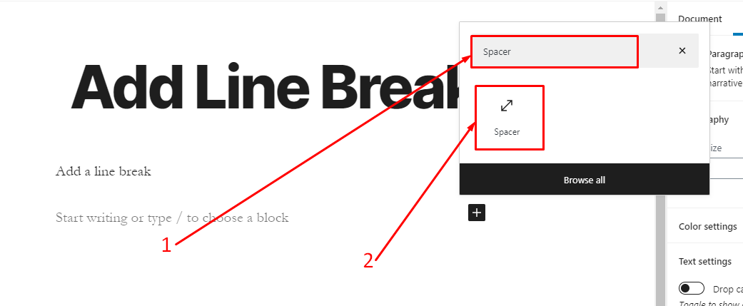 How To Add A Line Break In Wordpress