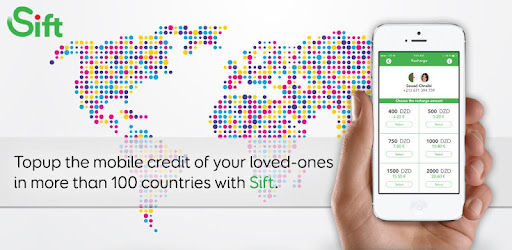 Sift Mobile recharge - international top up Android App