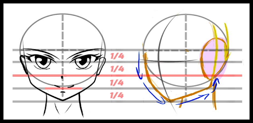How to draw Anime step by step in 3D Android App