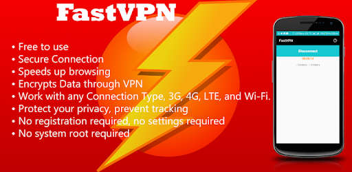 FastVPN - Free Secured Unlimited Fast Speed VPN Android App