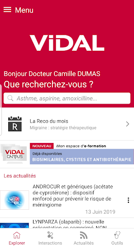 VIDAL Mobile for Android (Medical App)