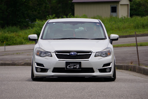 インプレッサ G4のインプレッサg4・ナンバープレート隠し・キャンバー・フロント・ドライブに関するカスタム事例｜車のカスタム情報はCARTUNE