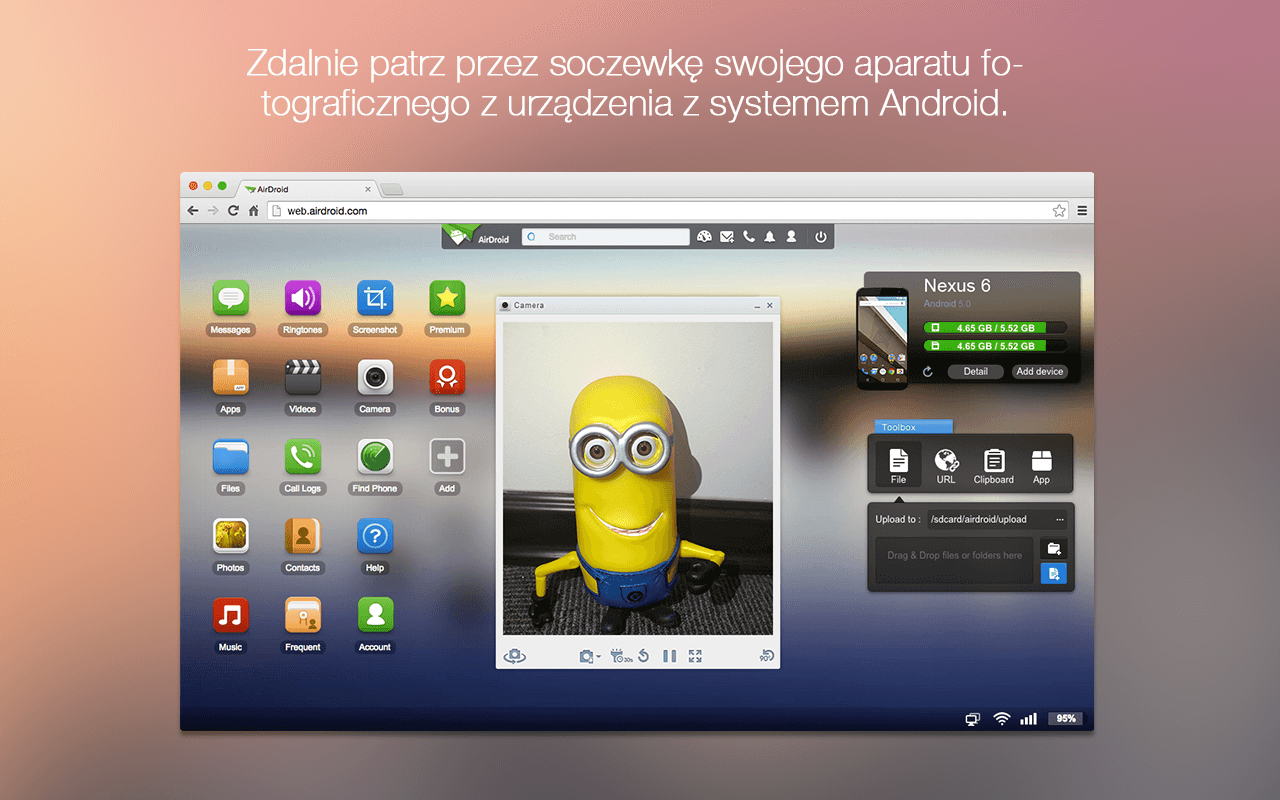 AirDroid - Android on Computer – Aplikacje Android w Google Play