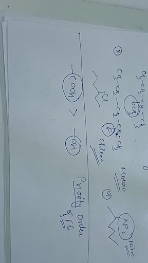 SECONDARY PREFIXWortial substituents and junior functional groups Exampl..