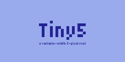 Tiny5 - Google Fonts