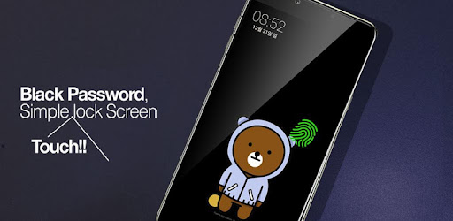 Touch Lock Screen- Easy & strong Black Password Android App