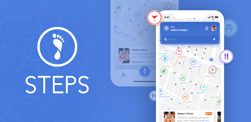 STEPS - Map Your World Android App