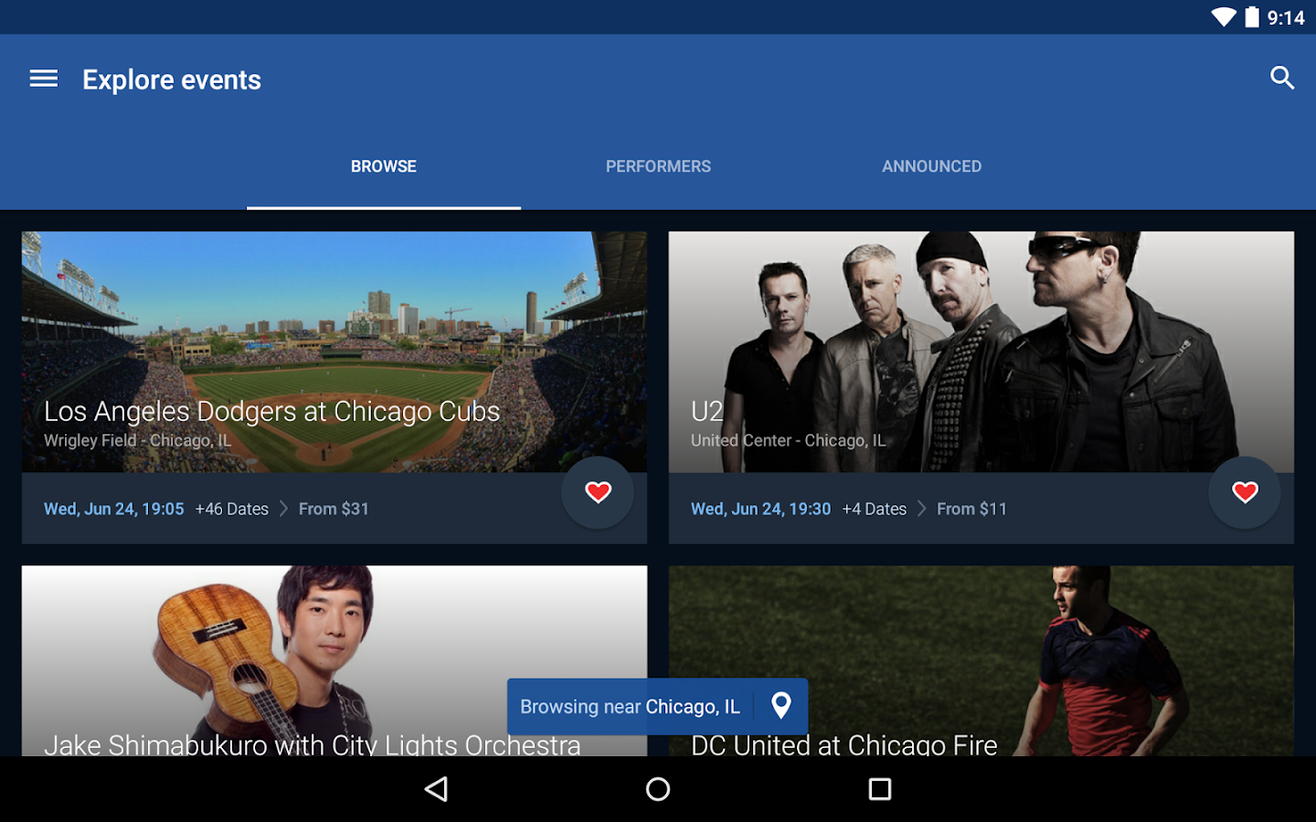SeatGeek Event Tickets - Android Apps on Google Play