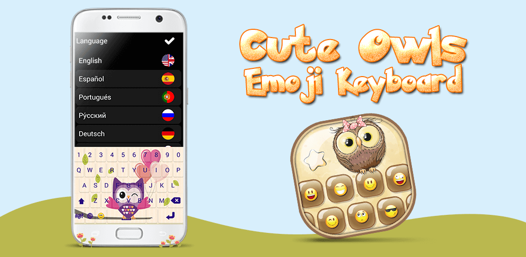 Cute Owls Emoji Keyboard - Latest version for Android - Download APK