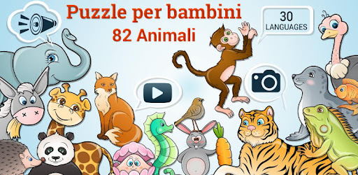 Bambini Puzzle - 82 animali - App su Google Play