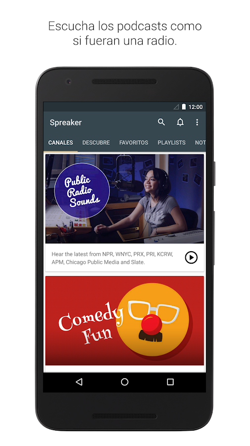 Spreaker Podcast Radio - Aplicaciones de Android en Google Play