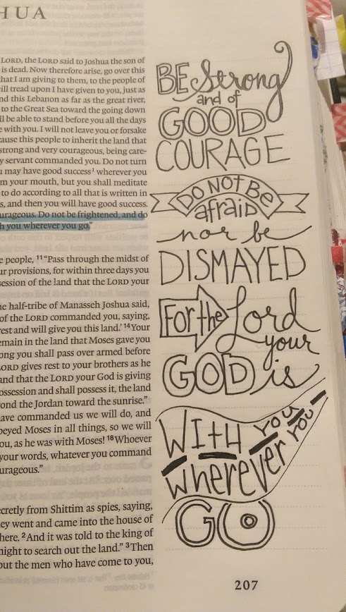 Hand Lettering and Bible Journaling – A Work of Heart Studio