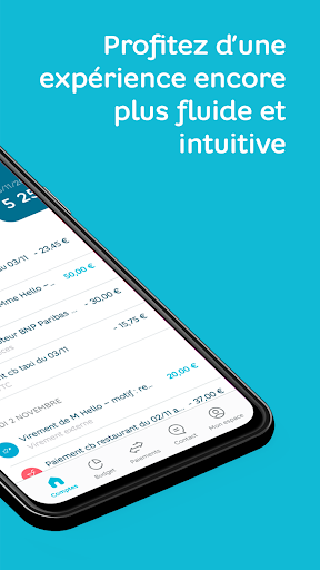 Télécharger Hello bank! par BNP Paribas sur Android, iPhone, iPad et APK