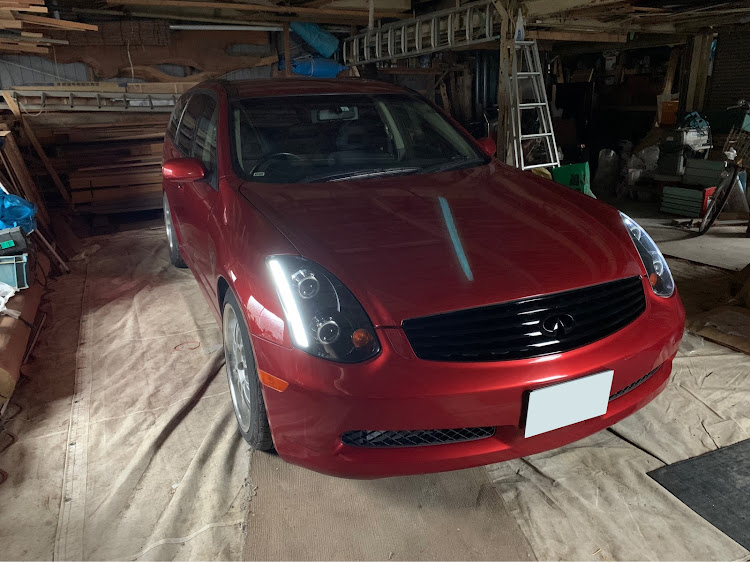 ステージアのV35スカイラインクーペ・ヘッドライト交換・ワンオフ・純正加工に関するカスタム事例｜車のカスタム情報はCARTUNE