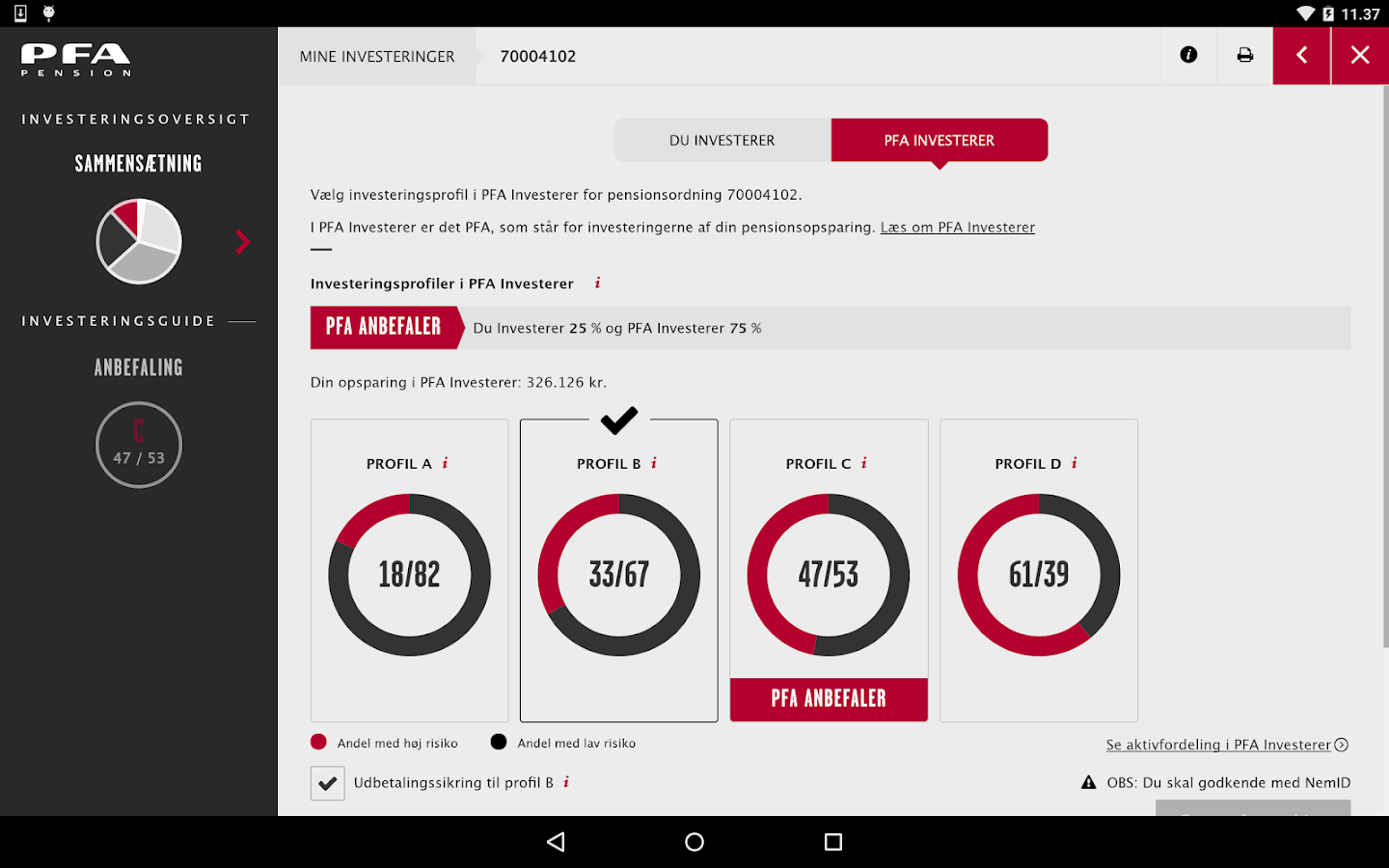 Mit PFA – Android-apps på Google Play