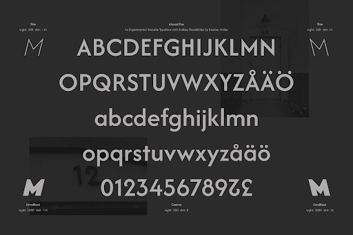 Afacad Flux - Google Fonts