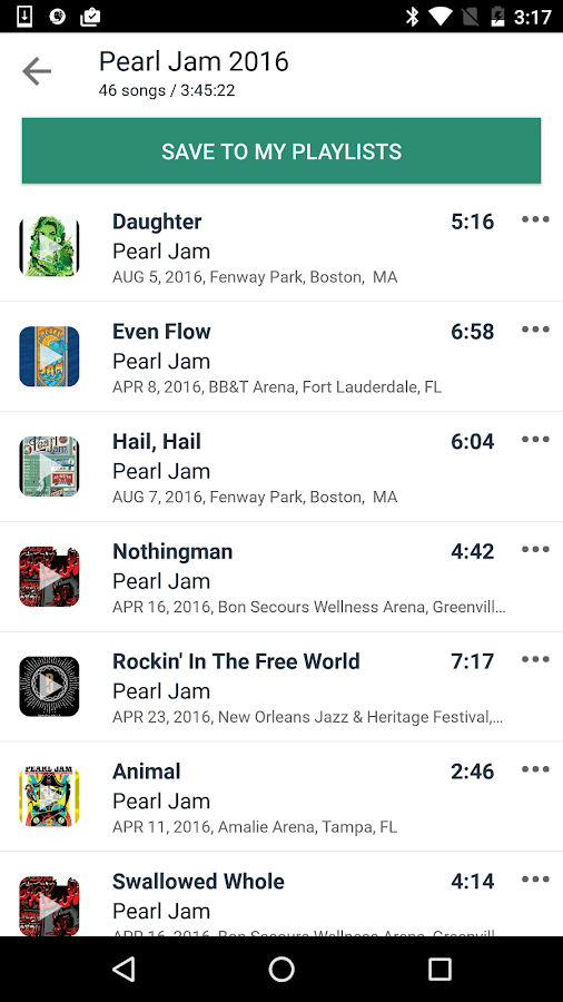 nugs.net - Google Play の Android アプリ
