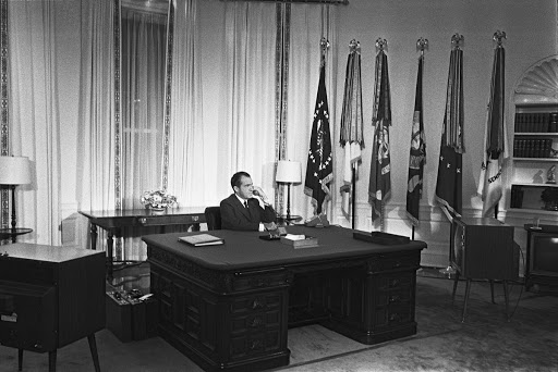 President Richard Nixon Speaking by Telephone to the Apollo 11 ...