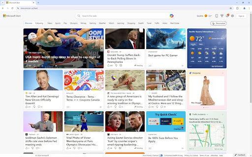 MSN New Tab - lklfbkdigihjaaeamncibechhgalldgl - Extpose