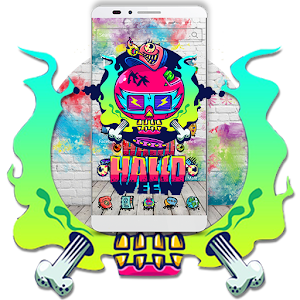 Hallo Graffiti Theme – App Personalization for Android | Free Download
