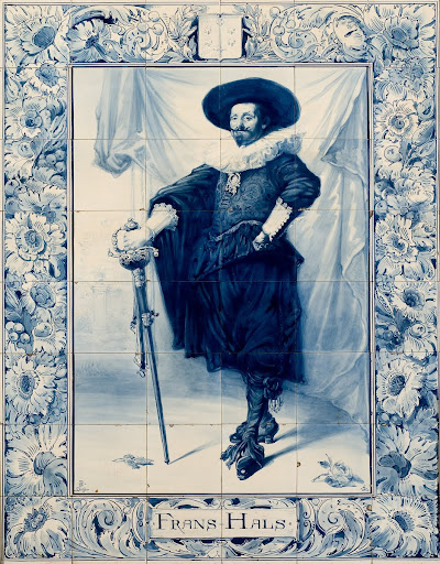 Dutch Tile Picture after Franz Hals - Joost Thooft & Labouchere ...