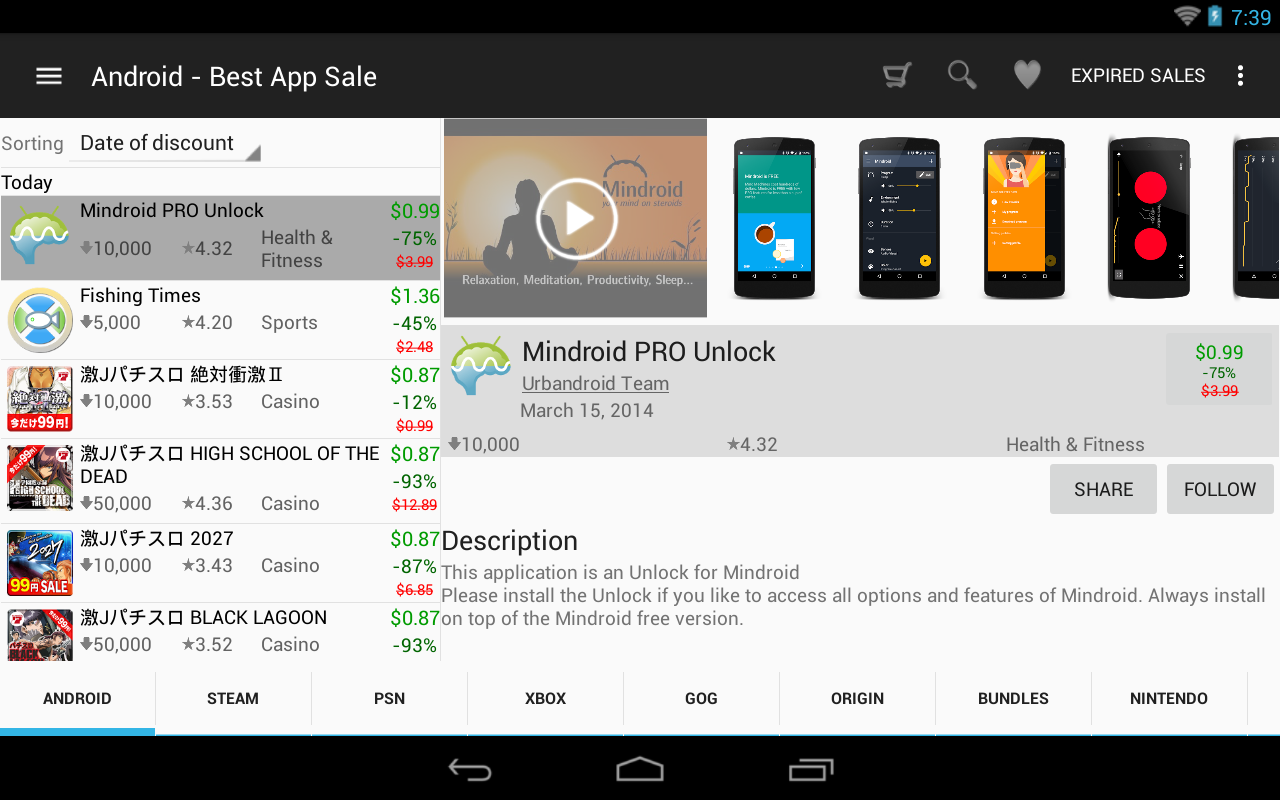 Best App Sale - Android Apps on Google Play