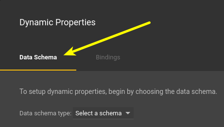 Dynamic data schemas - Google Web Designer Help