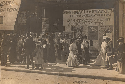 The suffrage banners of Mary Lowndes — Google Arts & Culture