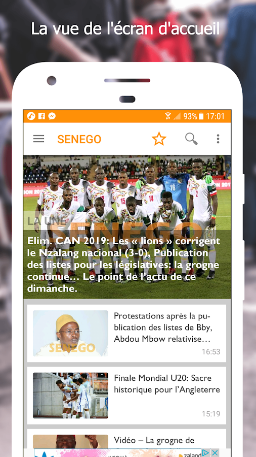 Senego : Actualité au Sénégal – Applications Android sur Google Play
