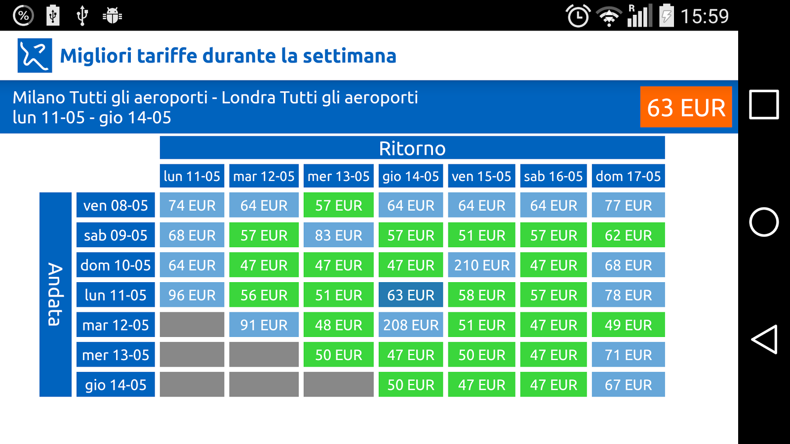 Volagratis: ricerca voli - App Android su Google Play