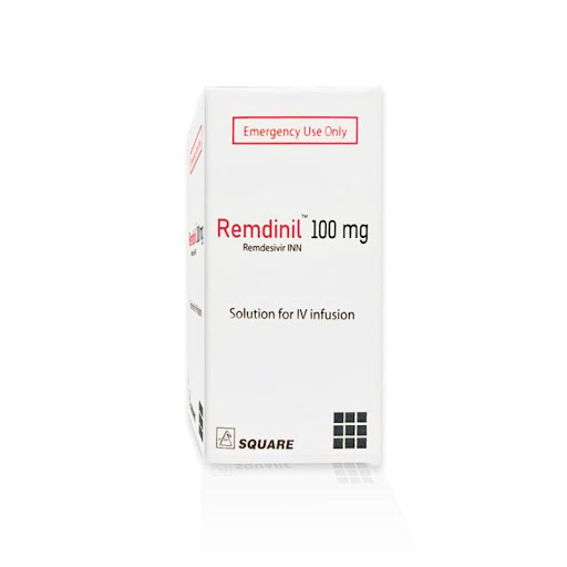 //Remdinil 100mg Solucion I.V. Nevera 20ml 1 Vial Remdesivir Square Square