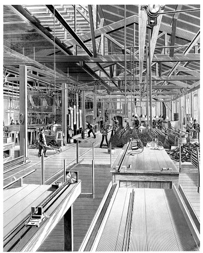 Edison tube manufacturing factory - Edison Machine Works — Google Arts ...