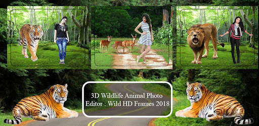 3D Wildlife Animal Photo Editor : Wild HD Frames Android App