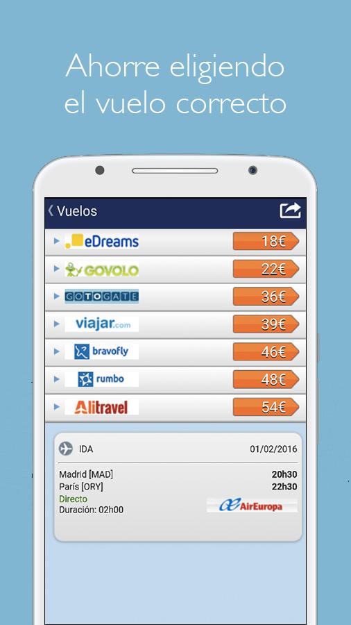 Jetcost - Comparador de vuelos - Aplicaciones de Android en Google Play