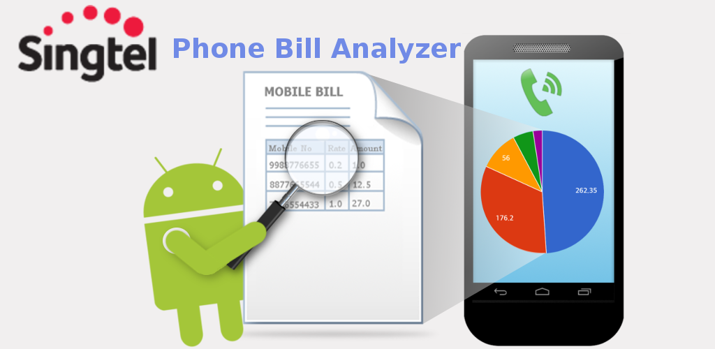 Analyze SingTel Phone Bill - Latest version 2.0 for Android App Tools
