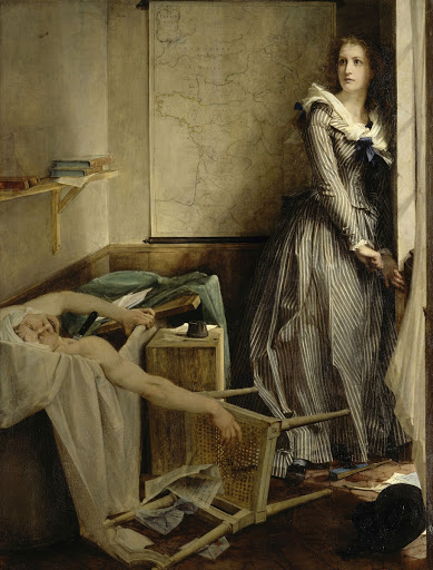 Charlotte Corday - Paul Jacques Aime Baudry (1828-1886), Nantes, musée ...