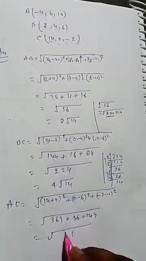 (ii) Let P(x,y,z) be the point which divides segment joining A (1,−2,3) a..