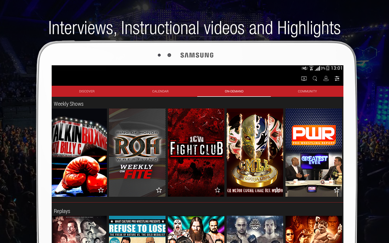 FITE - MMA, Wrestling, Boxing - Android Apps on Google Play