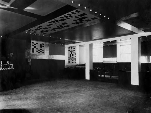 Sophie Taeuber-Arp's interior design of Café de l’Aubette, c. 1928 ...