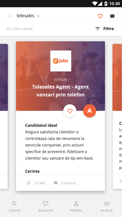 eJobs.ro - Locuri de muncă - Android Apps on Google Play