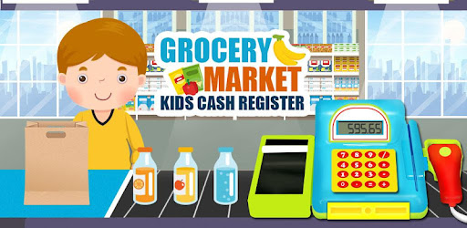 Grocery Market Kids Cash Register - Games for Kids Android App