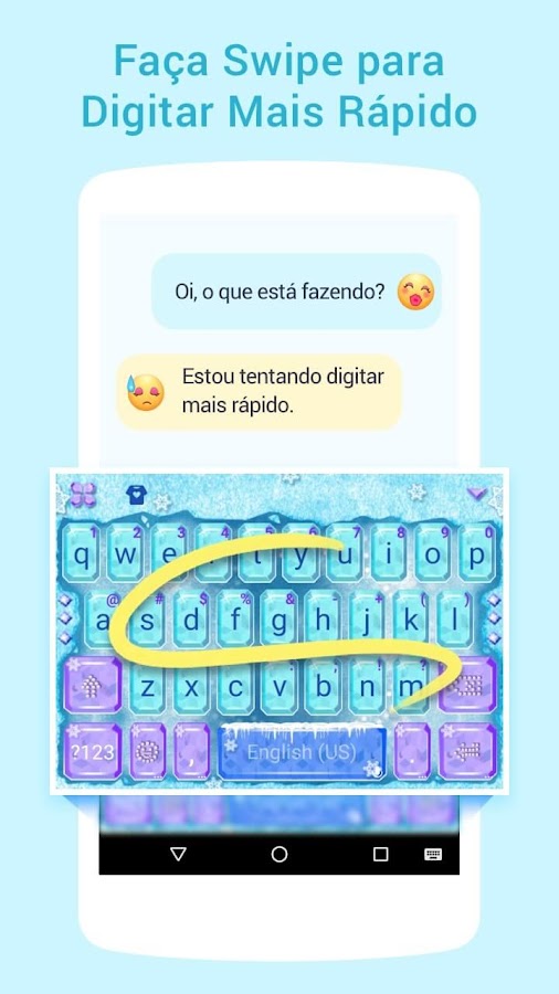 Teclado Emoji Kika Pro Grátis – Apps para Android no Google Play